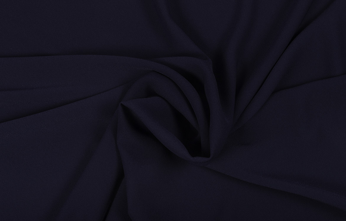 Crep mate azul noche - Telas Vicente - Córdoba - Telas y complementos