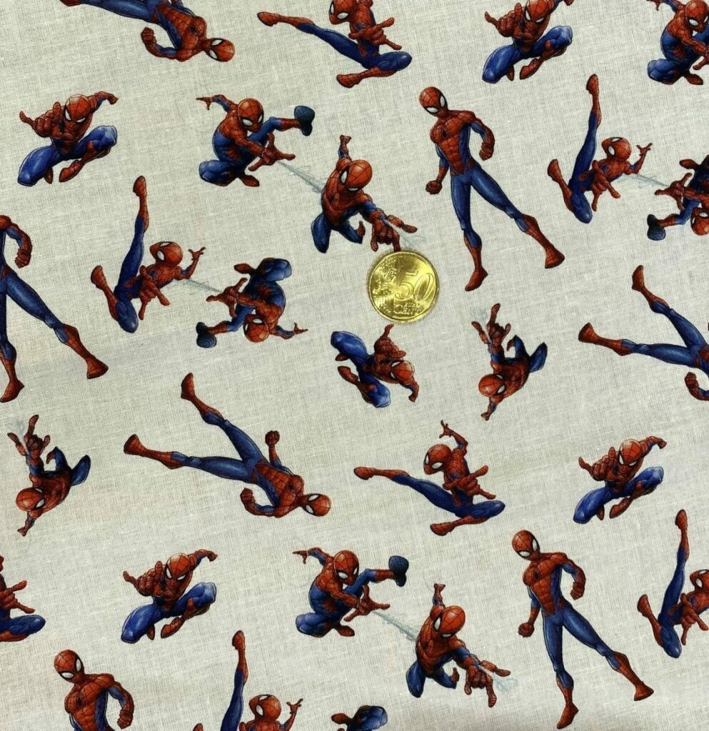 BATISTA SPIDER-MAN original Marvel - Telas Vicente - Córdoba - Telas y complementos