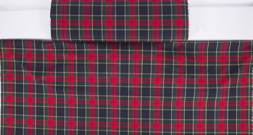 Cuadro escocés marino/rojo - Telas Vicente - Córdoba - Telas y complementos